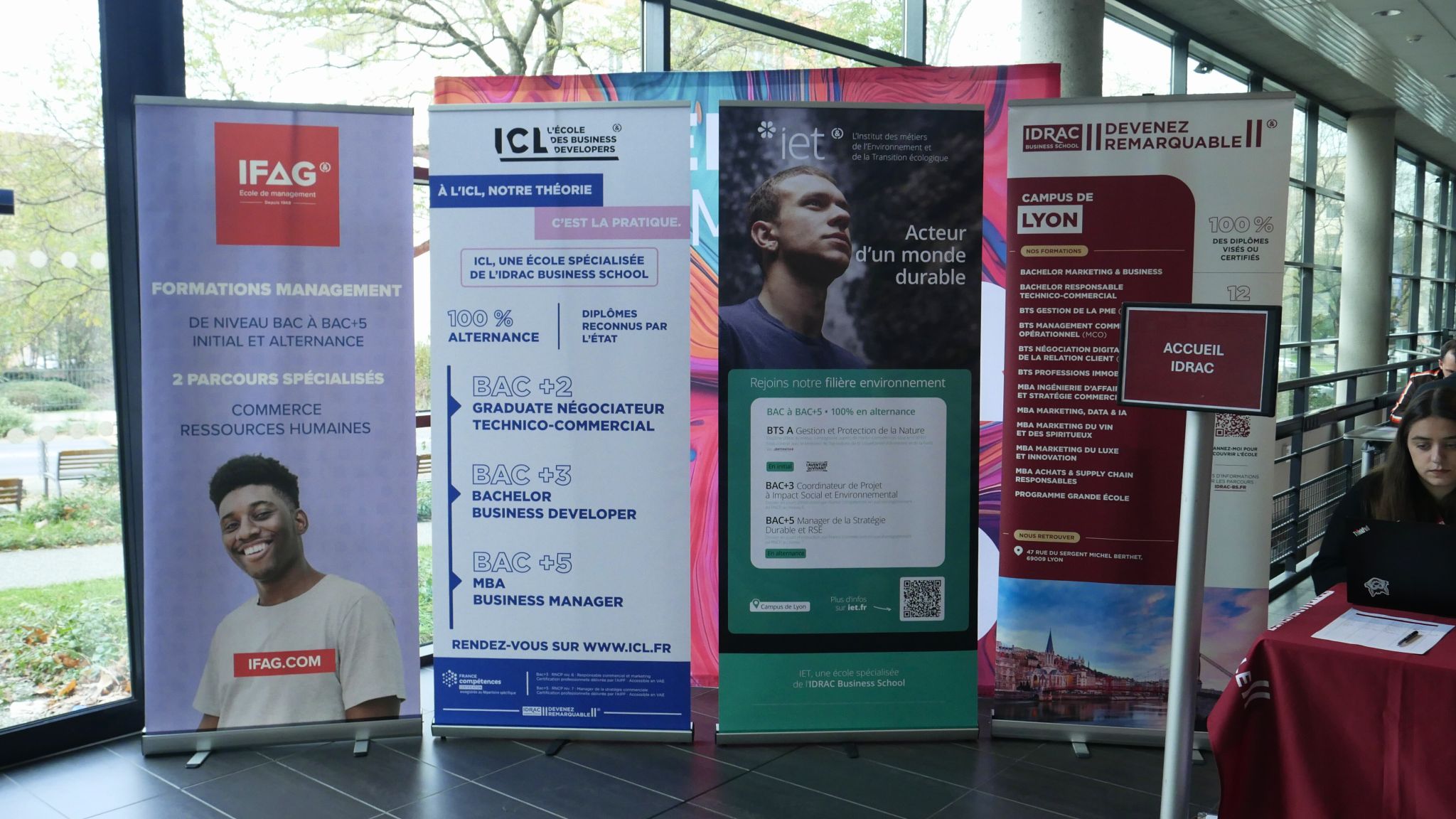 IFAG Lyon : une rencontre clé entre étudiants et entreprises