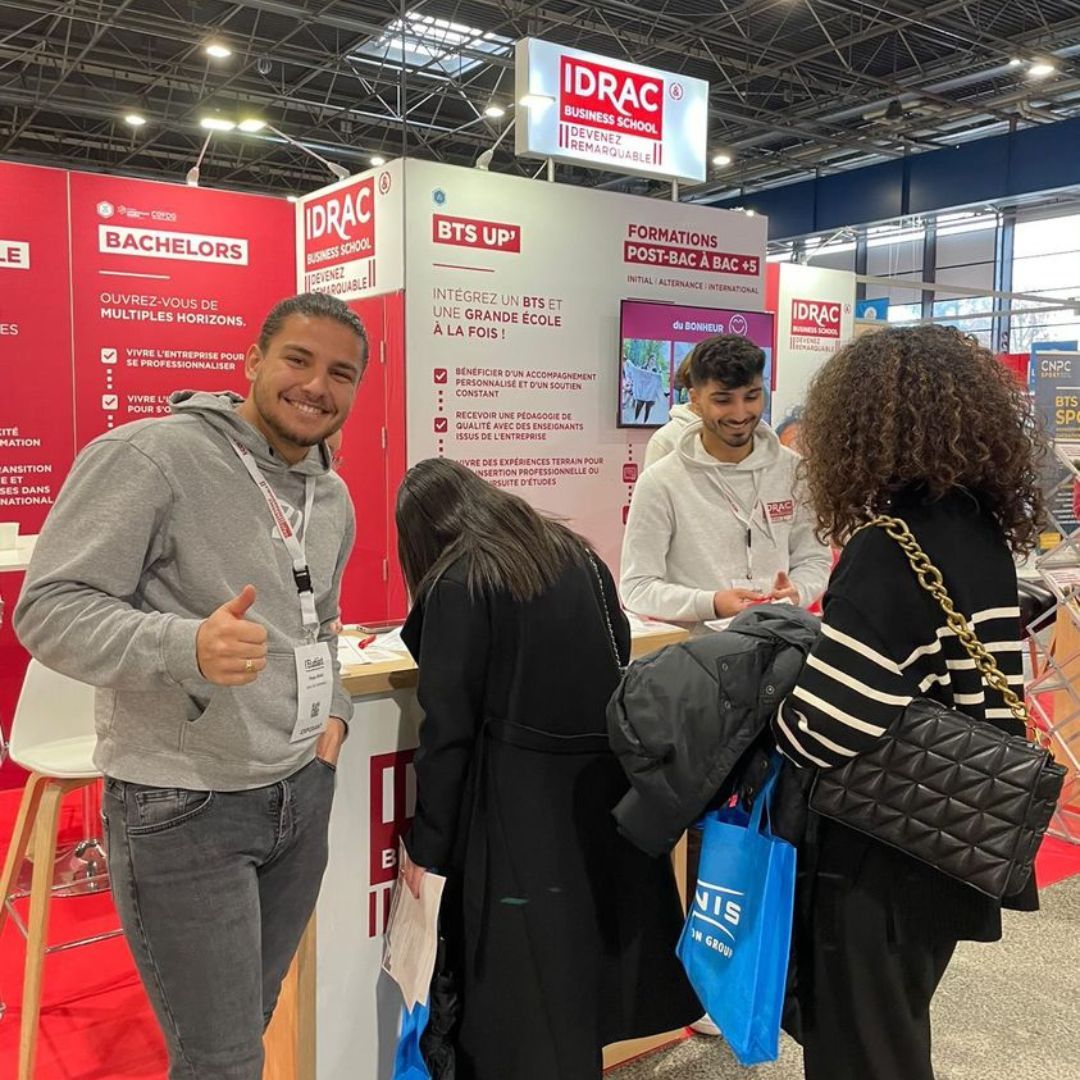 Salon de l'Étudiant à Grenoble | IDRAC Business School