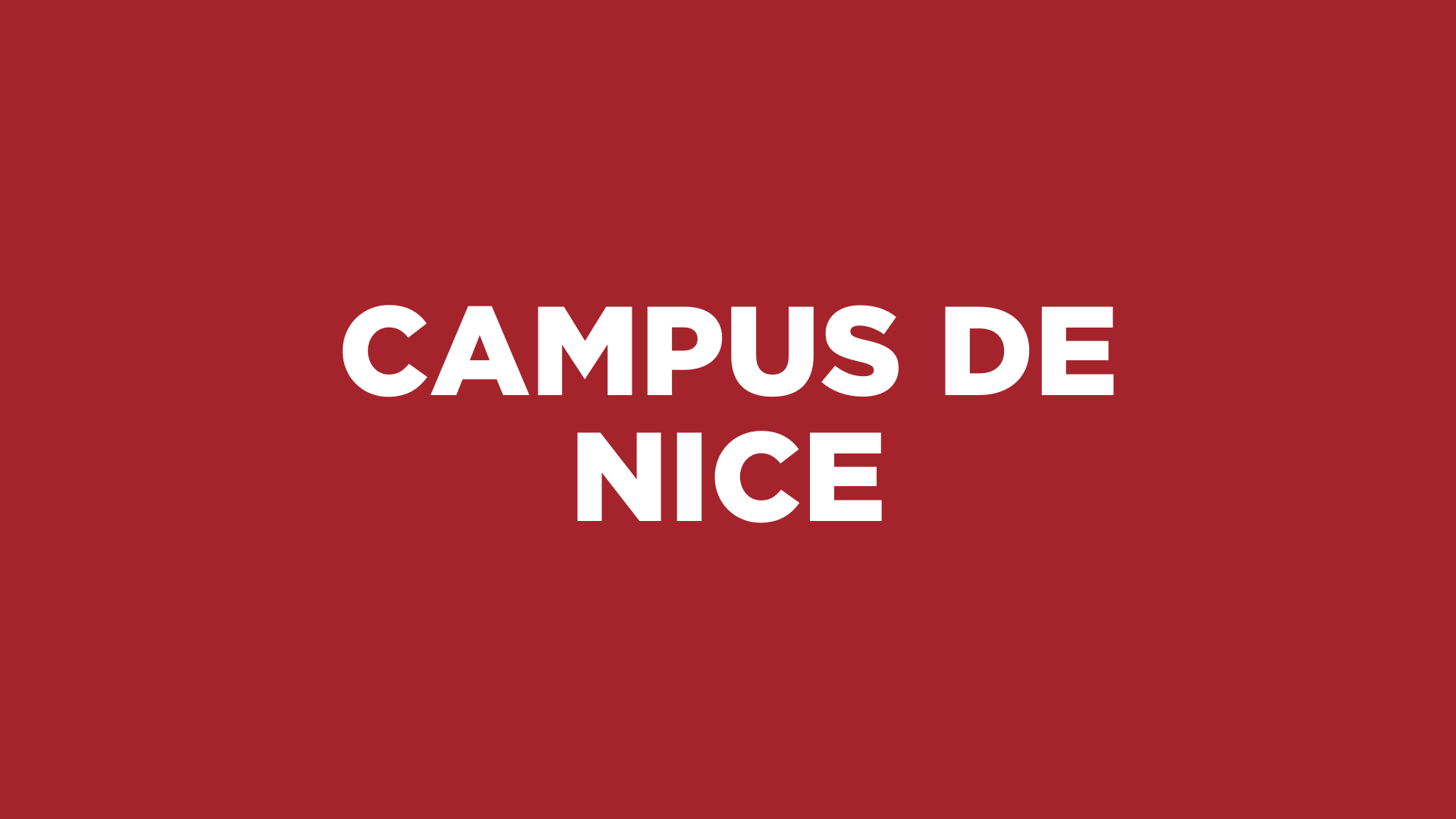 Grasse, antenne du campus de Nice | IDRAC Business School