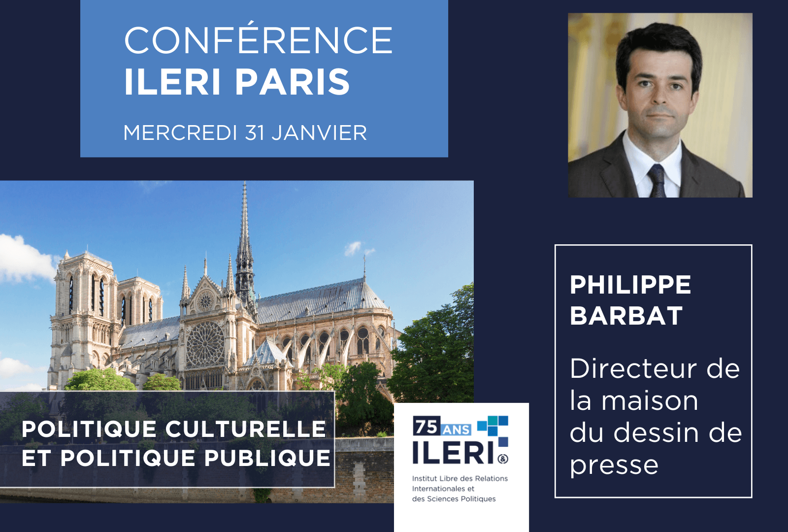 Conférence ILERI PARIS