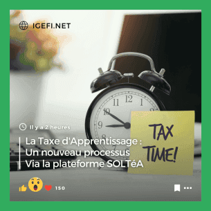 LA TAXE D’APPRENTISSAGE : UN NOUVEAU PROCESSUS VIA LA PLATEFORME SOLTÉA ...