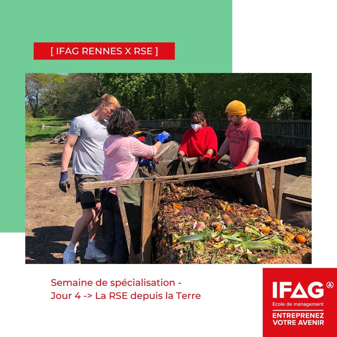 IFAG Rennes Jour 4 : La RSE depuis la Terre 🌍