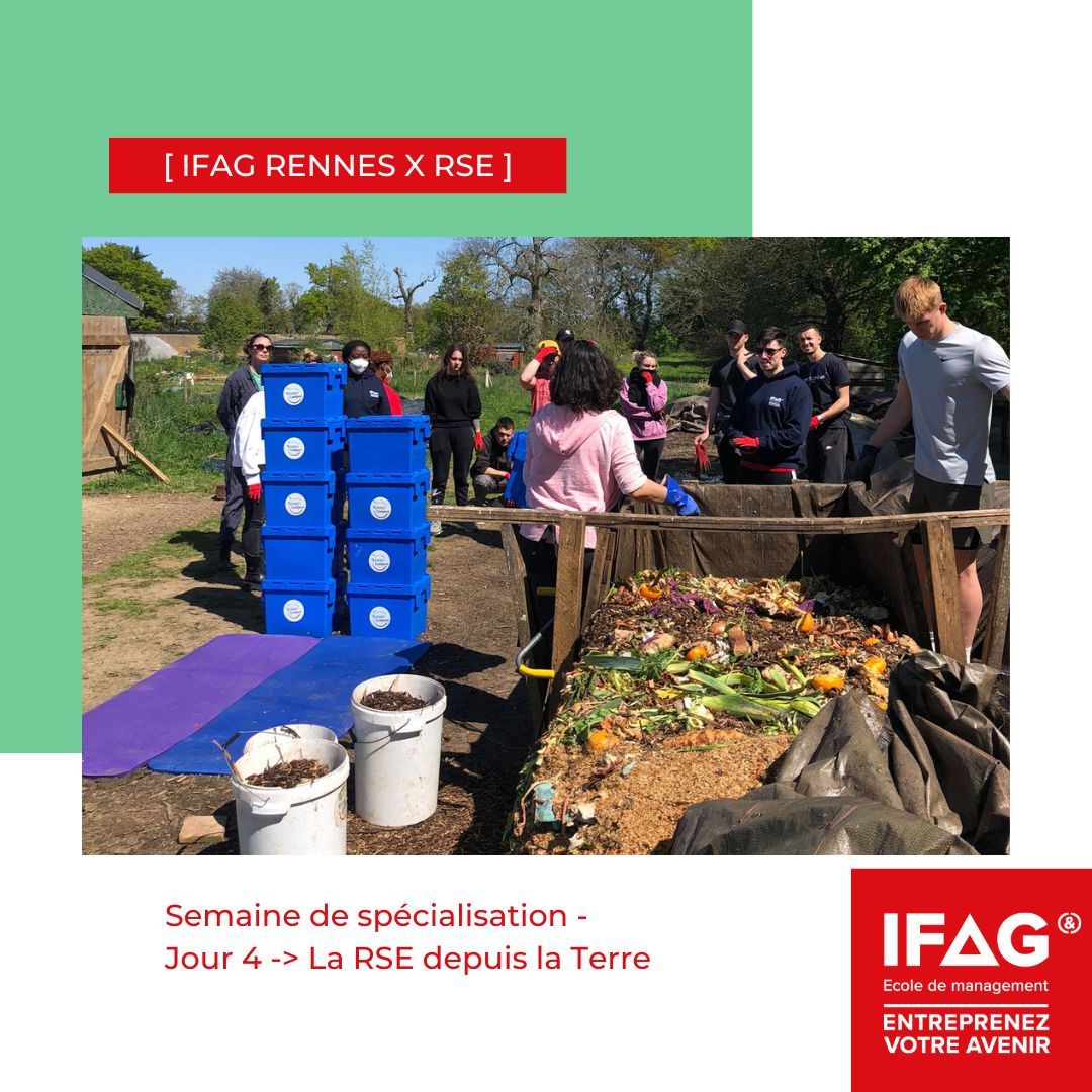 IFAG Rennes Jour 4 : La RSE depuis la Terre 🌍