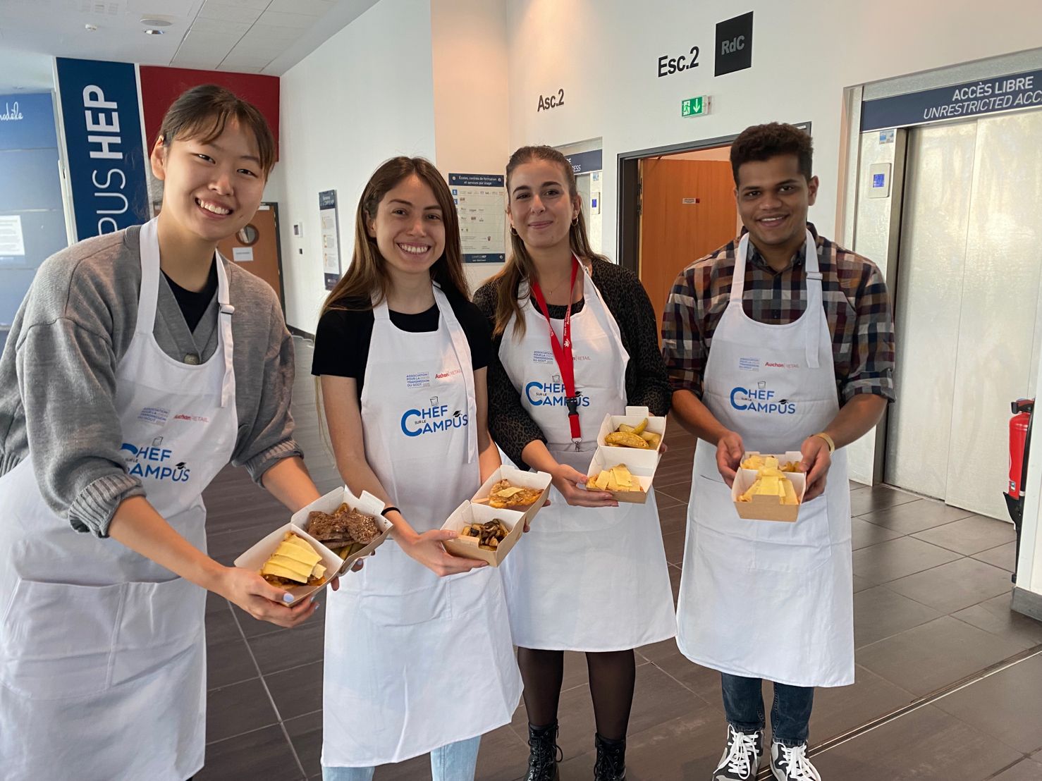 Retour de l'animation "Chef sur le campus"