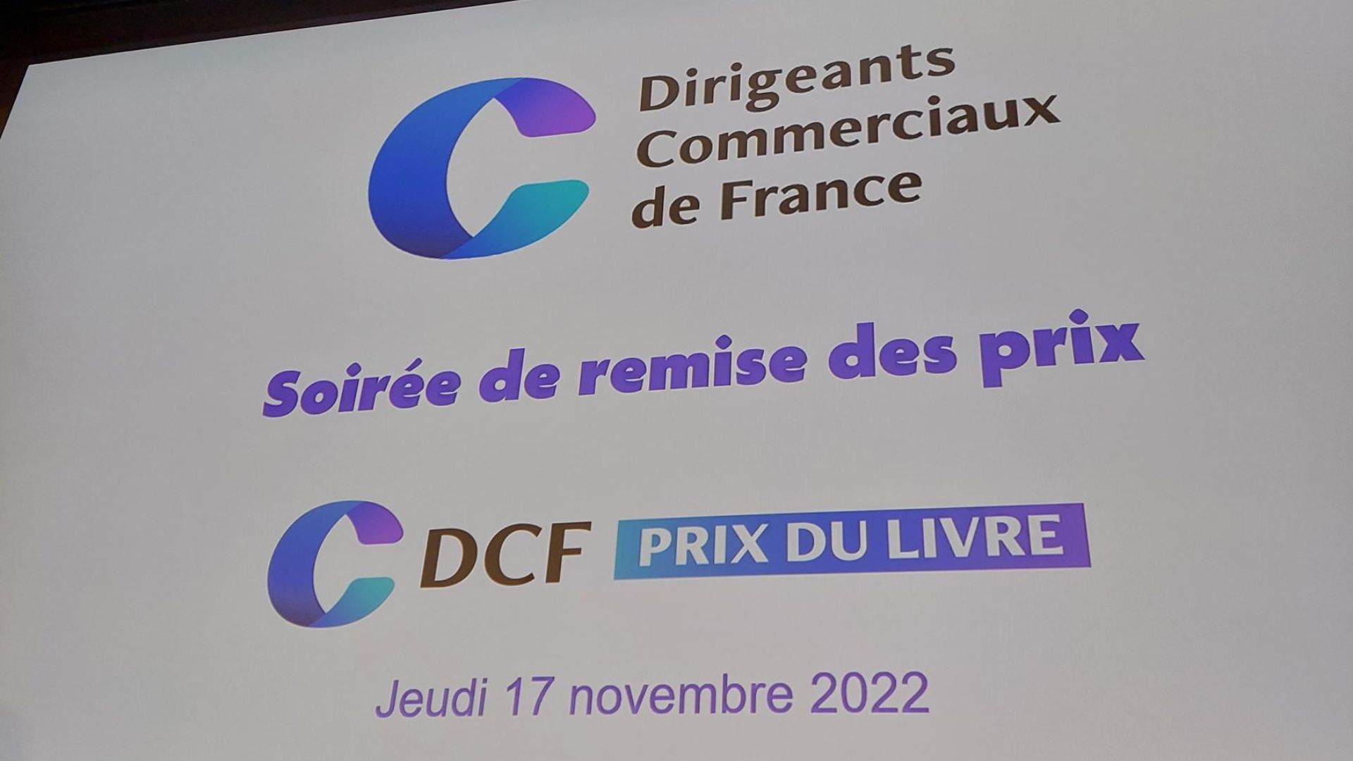 Fédération DCF - Prix du livre