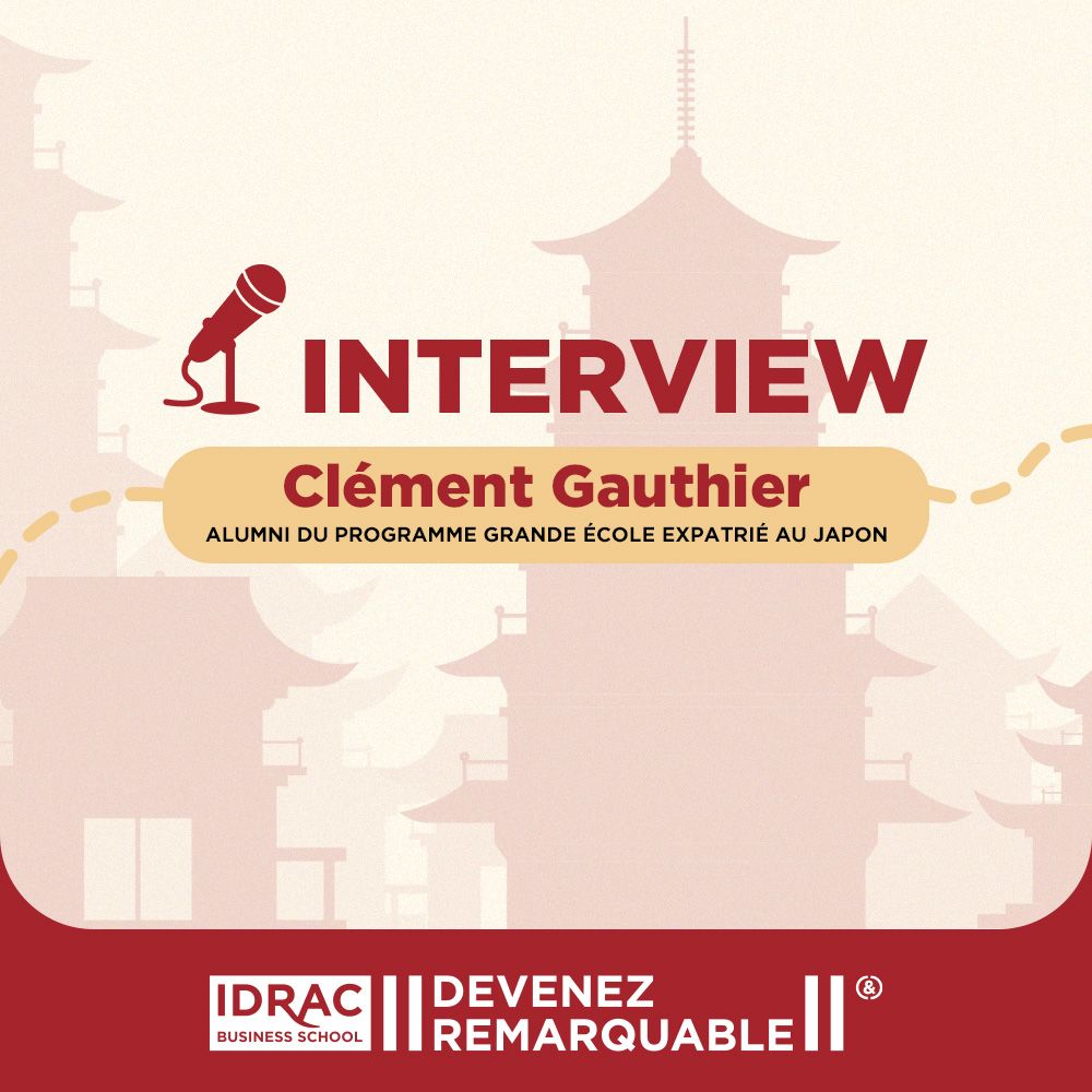 Interview : Clément Gauthier, diplômé du PGE expatrié au Japon