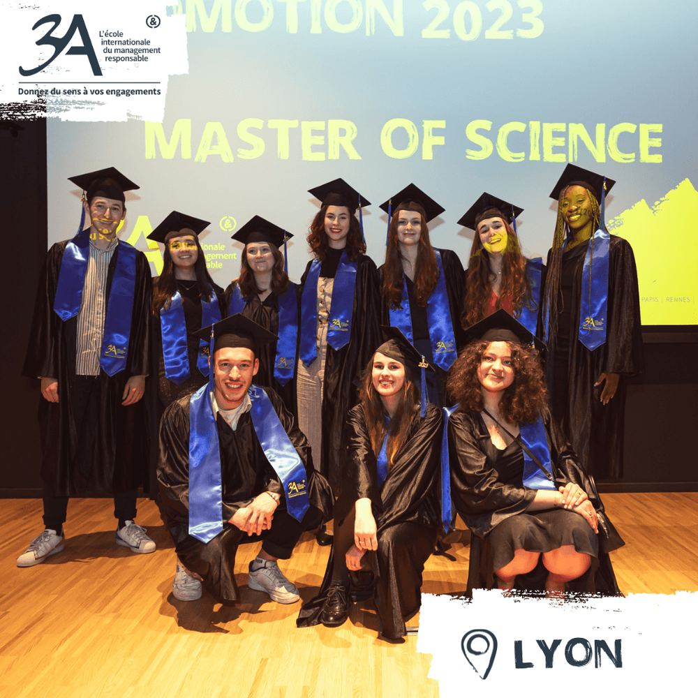 Gala de remise des diplomes 3A Lyon