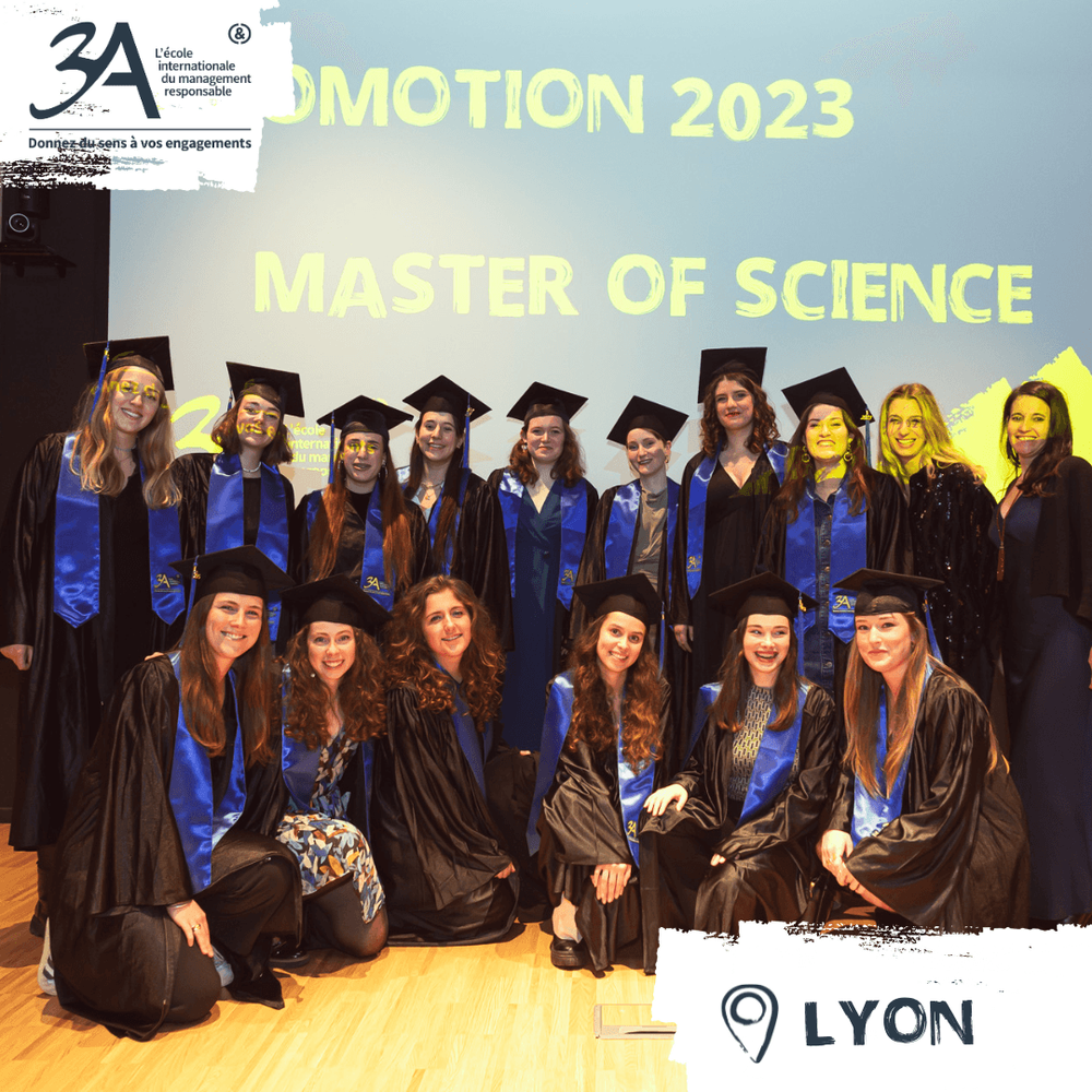 Gala de remise des diplomes 3A Lyon