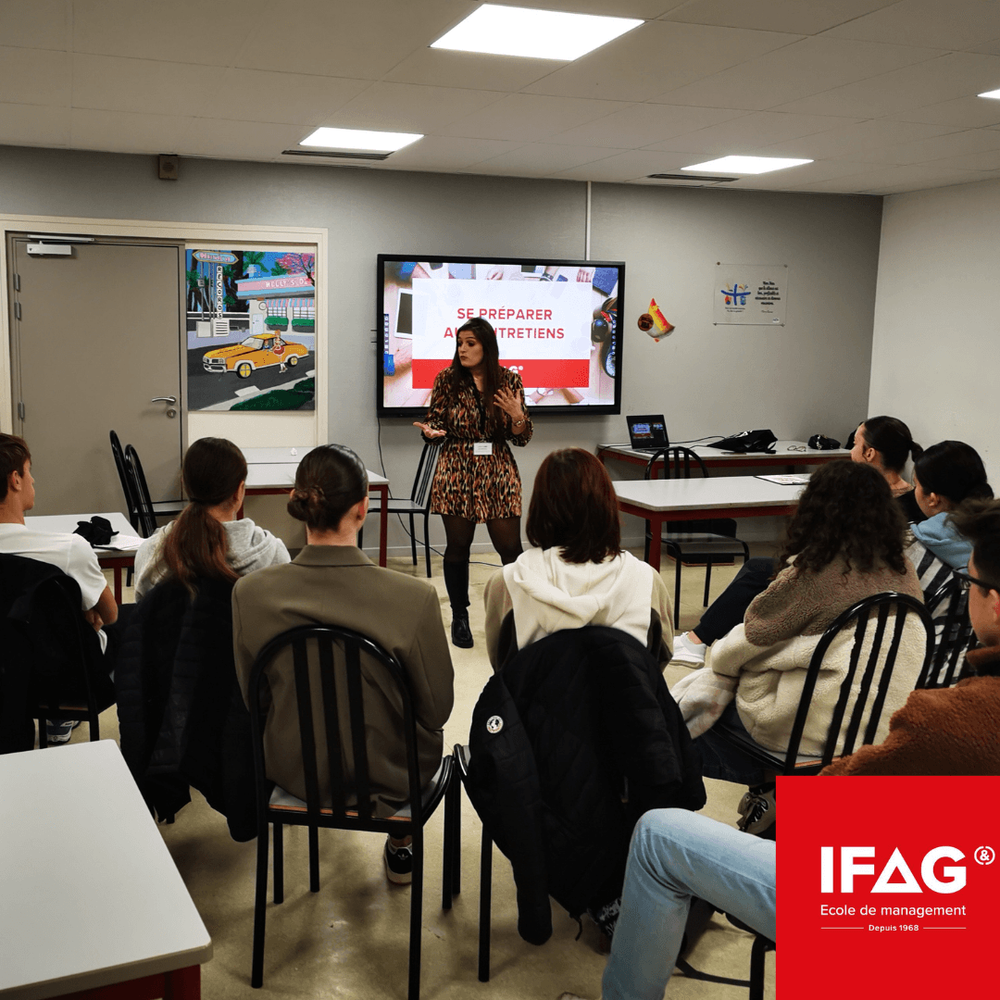 IFAG Lyon - Intervention dans les classes de Première & Terminale : Atelier « préparer son ...