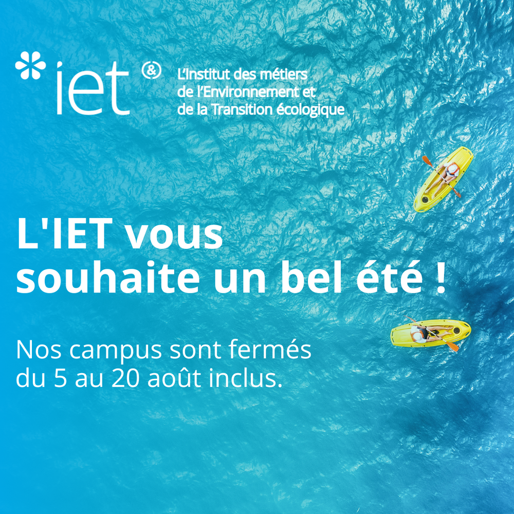 L'IET vous souhaite un bel été
