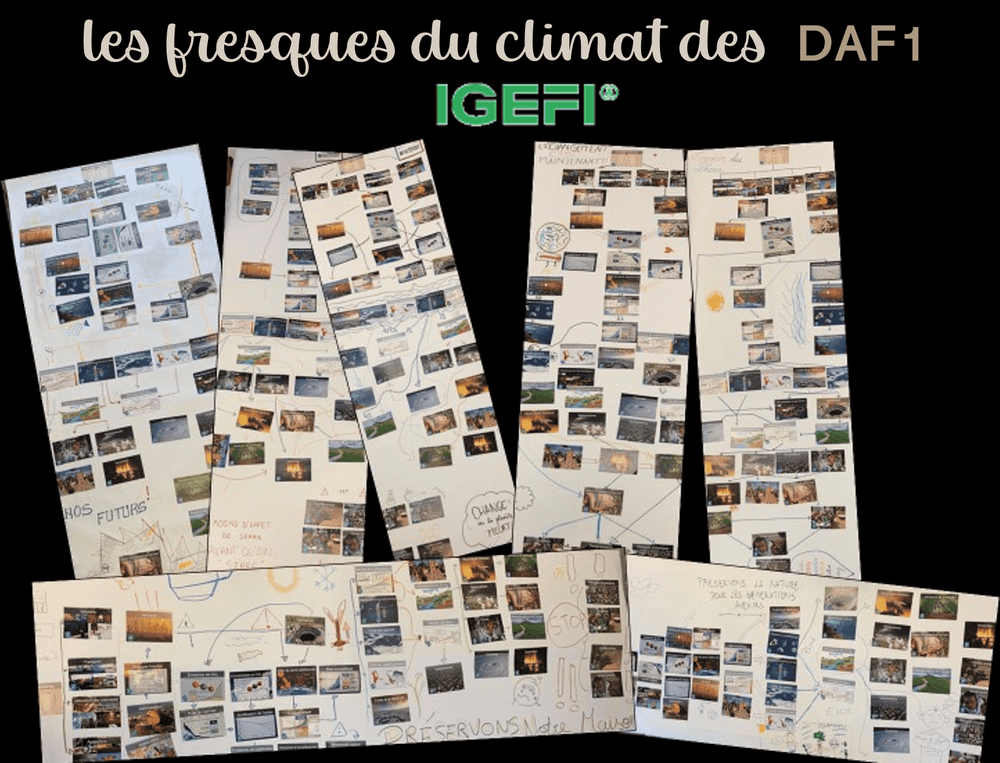 LA FRESQUE DU CLIMAT DANS NOS CAMPUS LYONNAIS & PARISIENS