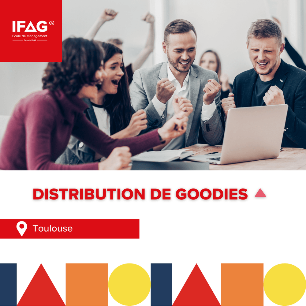IFAG Toulouse - Distribution de goodies 🔺