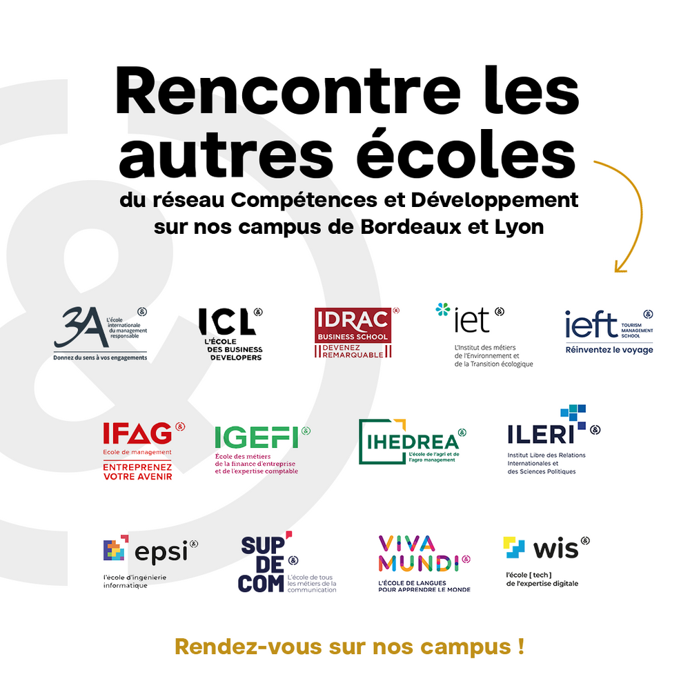 Venez nous rencontrer ! | IDRAC Business School