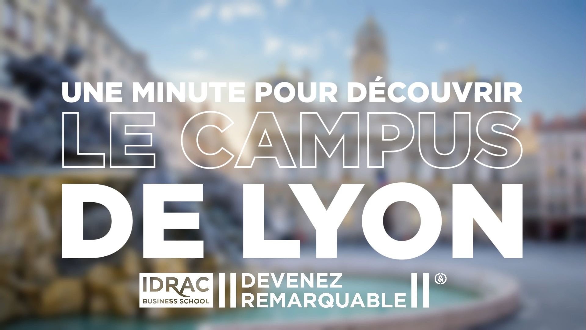 École de commerce Lyon | IDRAC Business School